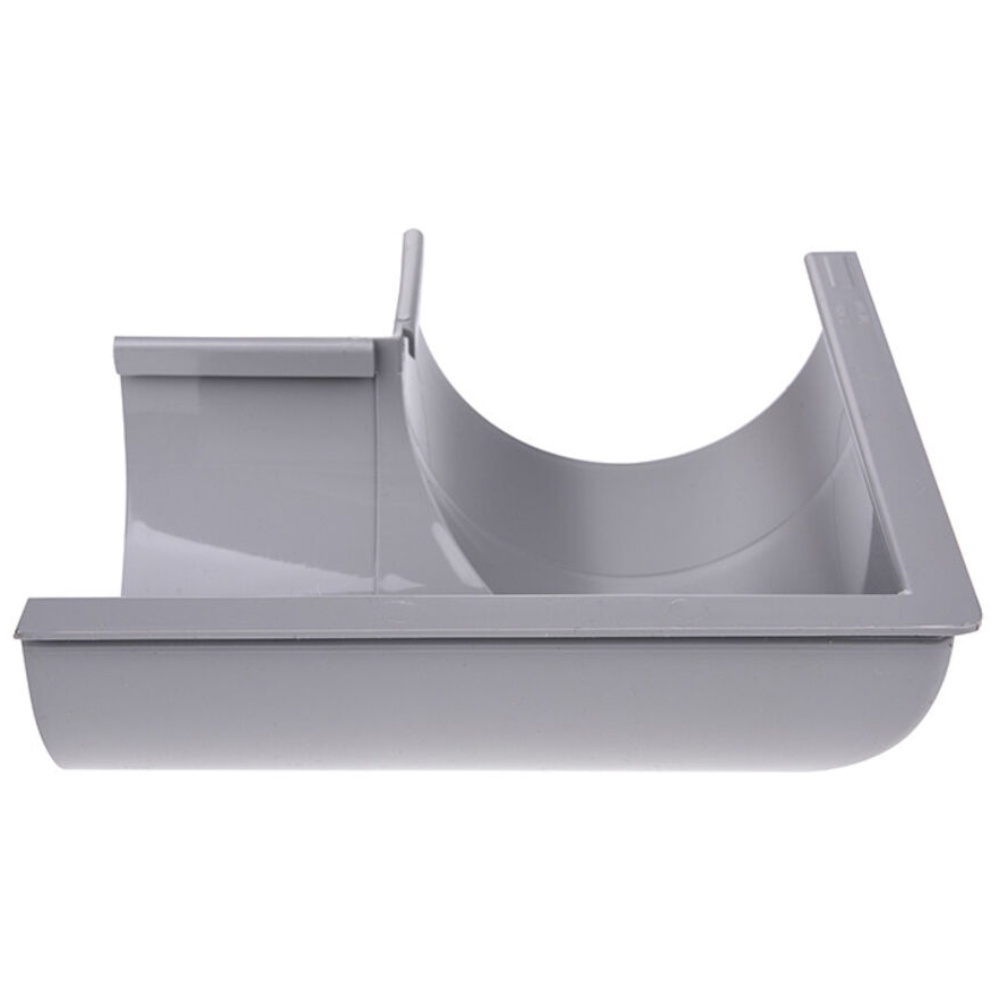 Plastmo Plast, Gering t/udv. hjørner, 90°, 11, grå - Køb Tagrende ...