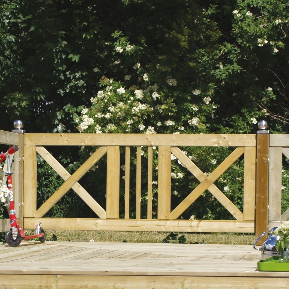 Plus Slot, Havehegn, 180x75 cm, natur - Silvan