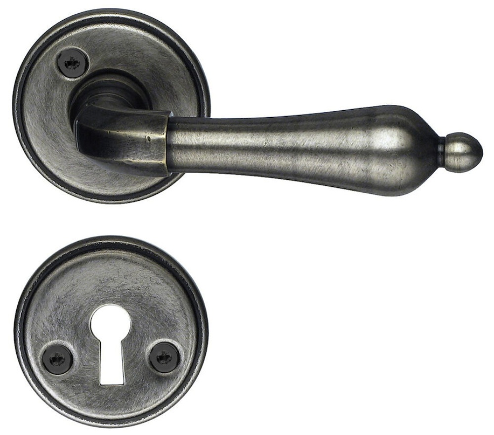 Beslagsboden, Dørgreb, Spar, tin, Ø21 mm - Silvan