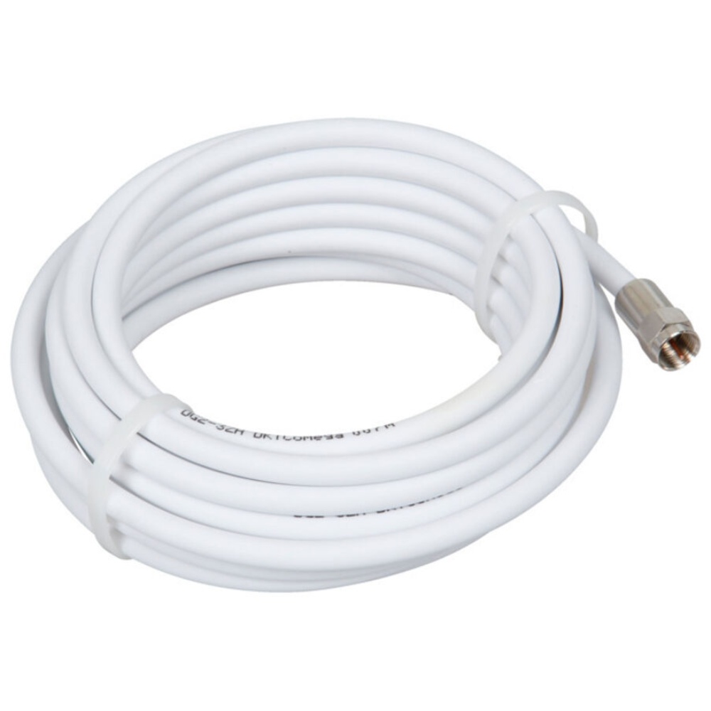 Antennekabel m. 2 F-konnektorer, dobbeltskærmet, forskellige længder ...