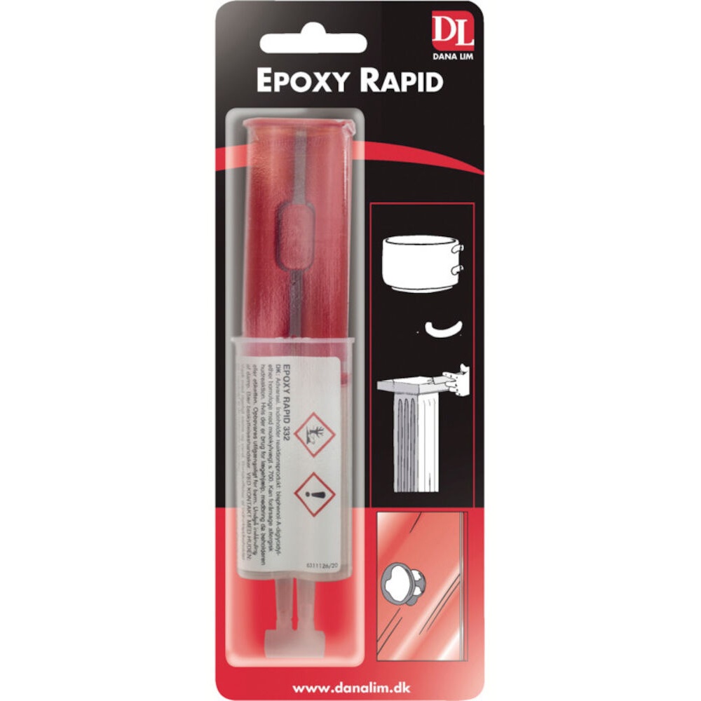 Dana Lim, Epoxy, 332 Rapid, hurtighærdende - Silvan