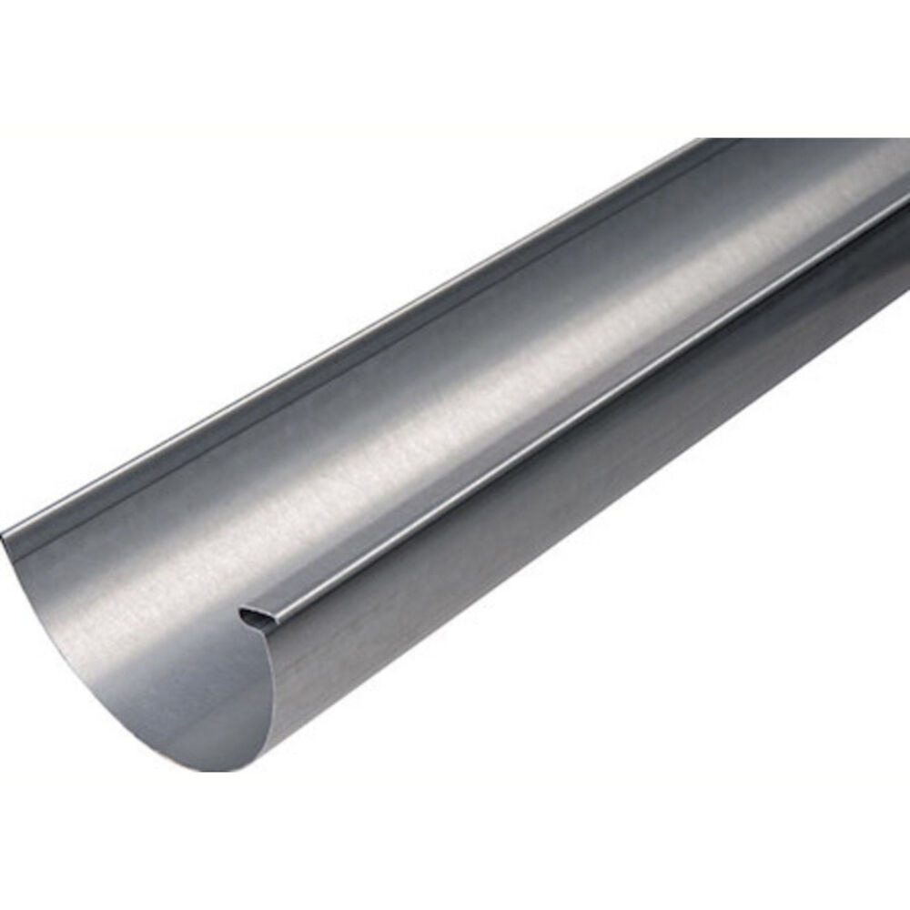 Plastmo Stål Plus, Tagrende 12, 3 m - Silvan