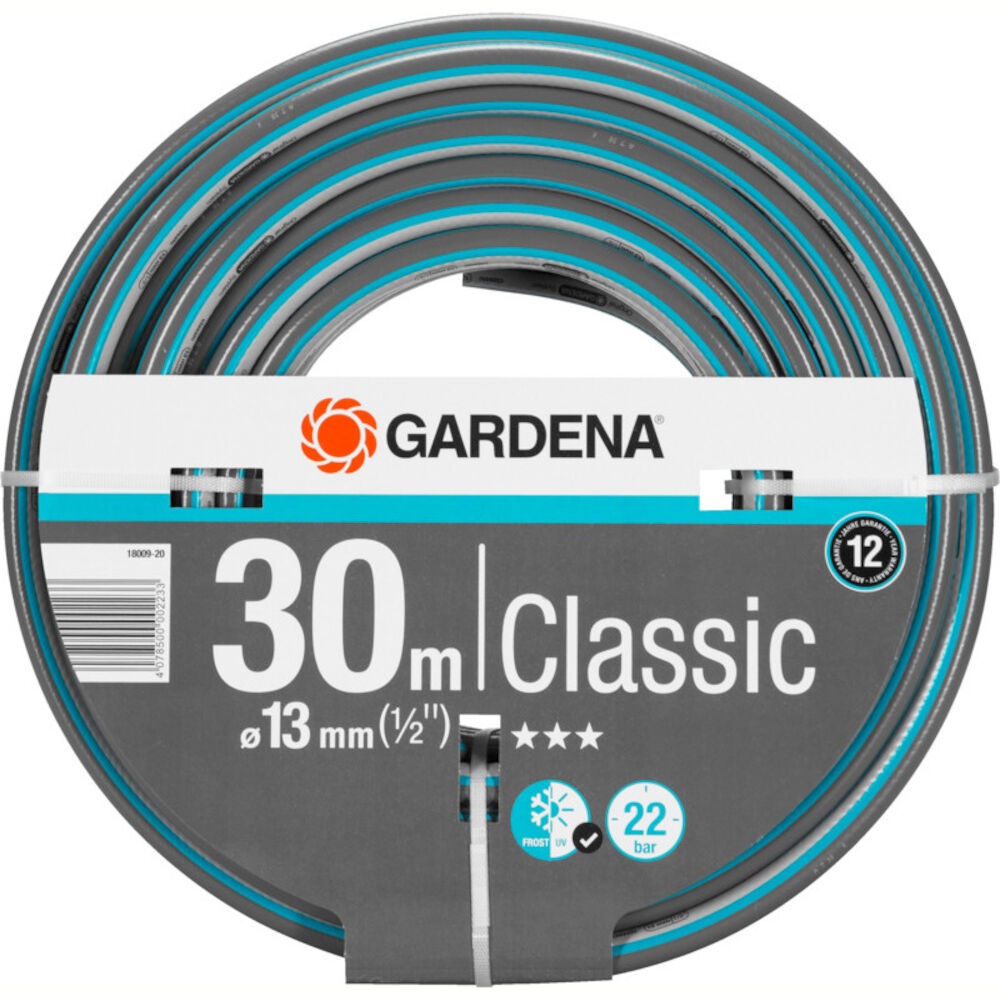 Gardena Classic, Haveslange, 13 mm (1/2"), 30 m - Silvan