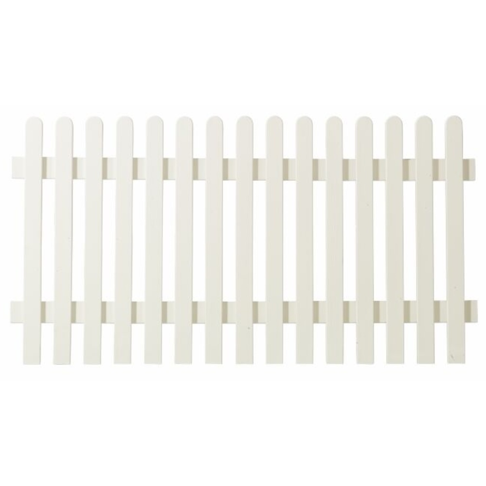 Plus Retro, Havehegn, 150x80 cm, hvid - Silvan