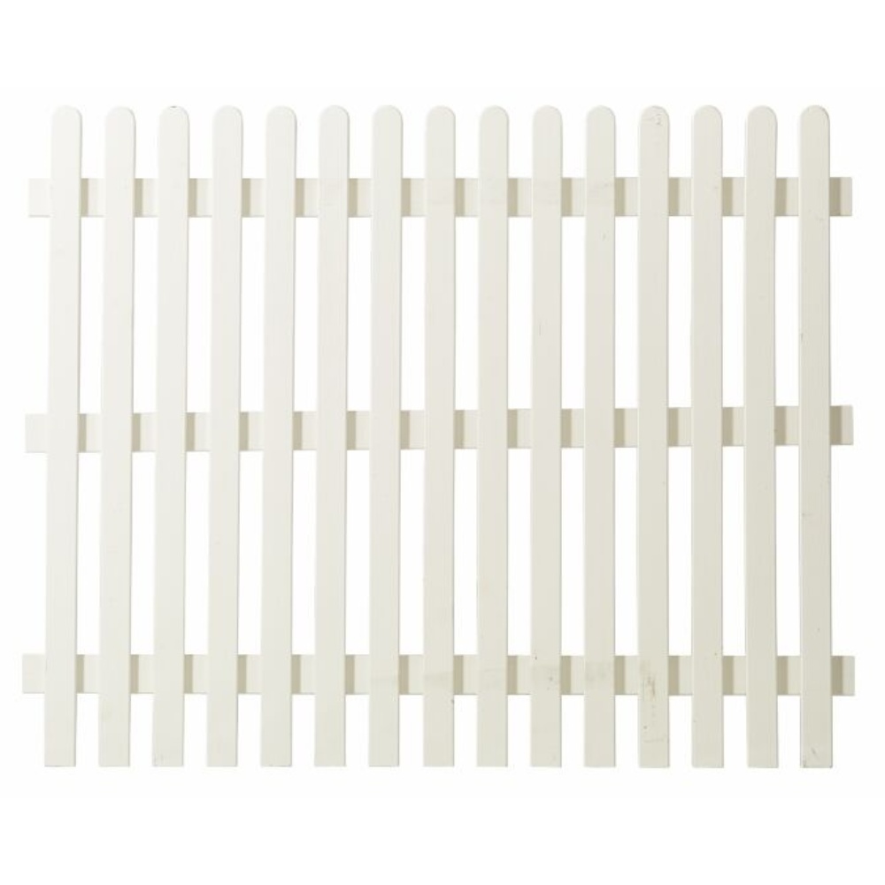 Plus Retro, Havehegn, 150x120 cm, hvid - Silvan