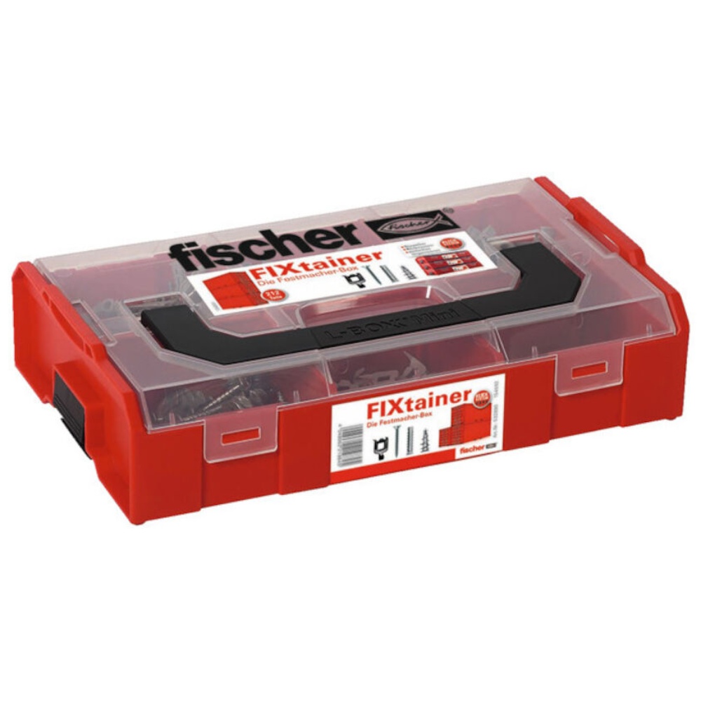 Sortimentsboks med rawlplugs, inkl. skruer og kroge, 3,5-5x30-60 mm ...