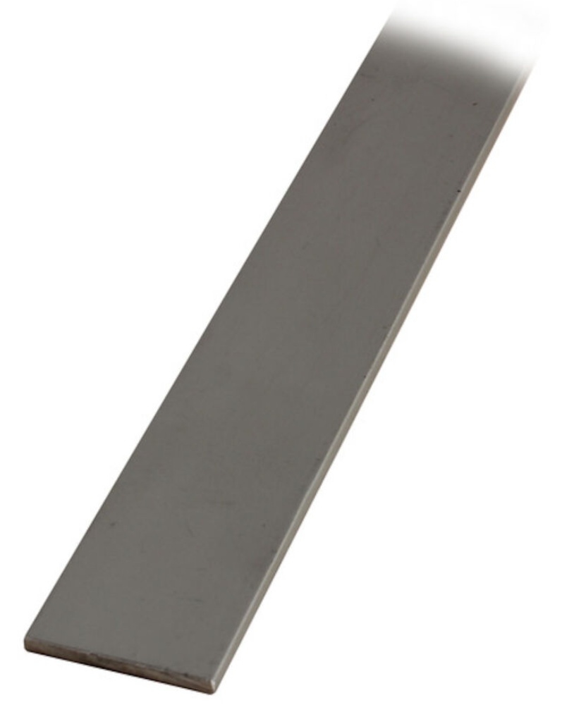 PN Beslag, Stang, aluminium, flad - Silvan