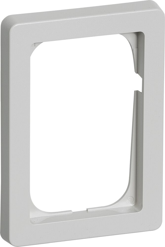 LK Fuga Baseline 63, Ramme, 1½ modul, grå - Silvan