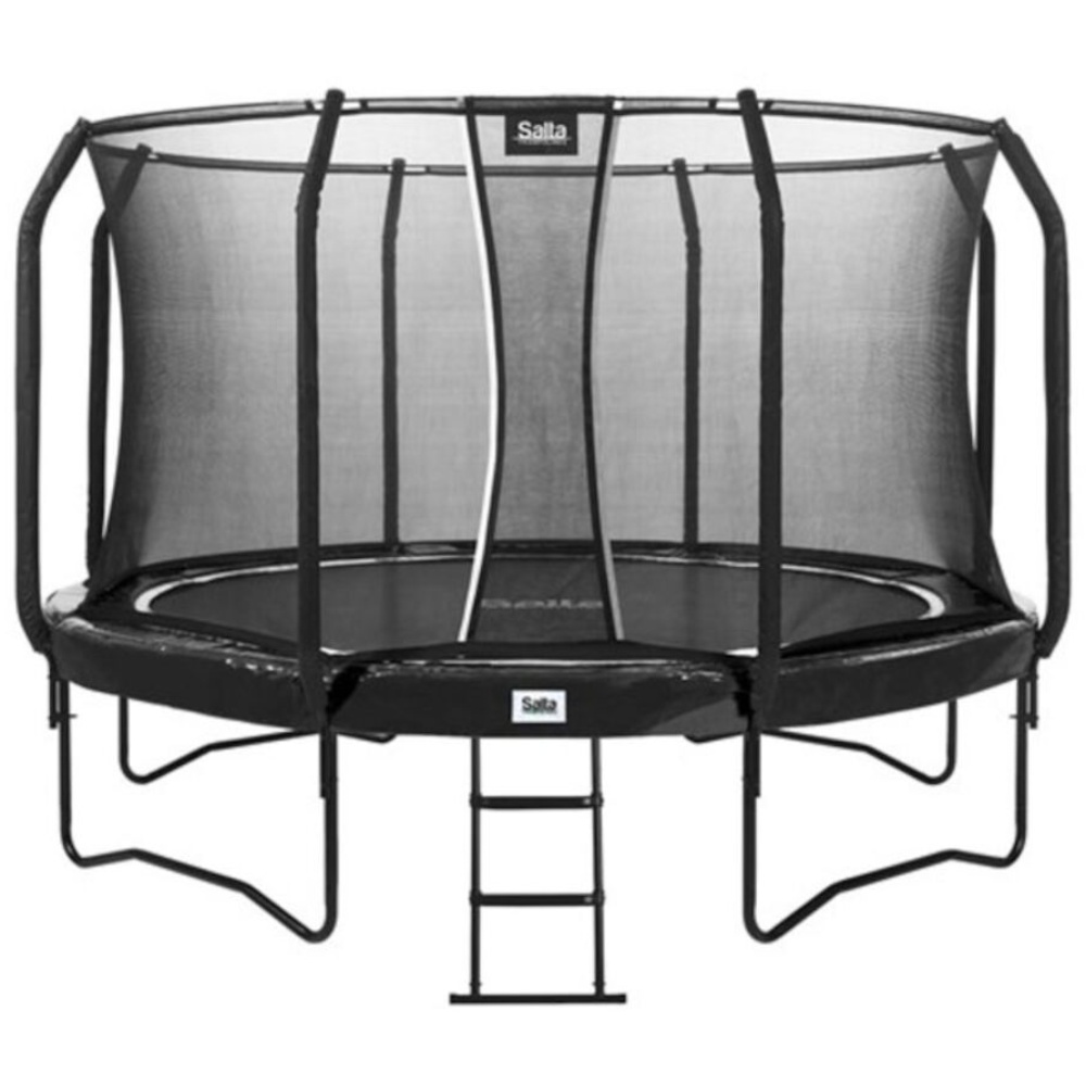 Salta, Trampolin m/sikkerhedsnet og stige, First Class, Ø366 cm - Silvan