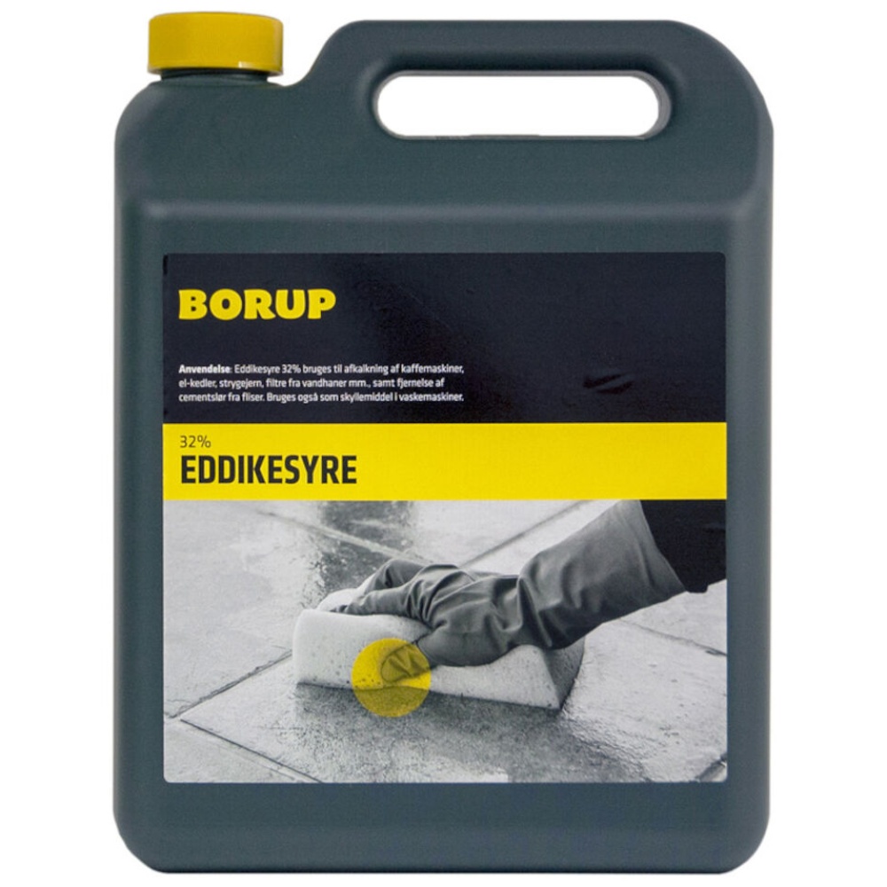 Borup, Eddikesyre, 32 %, 5 L - Silvan