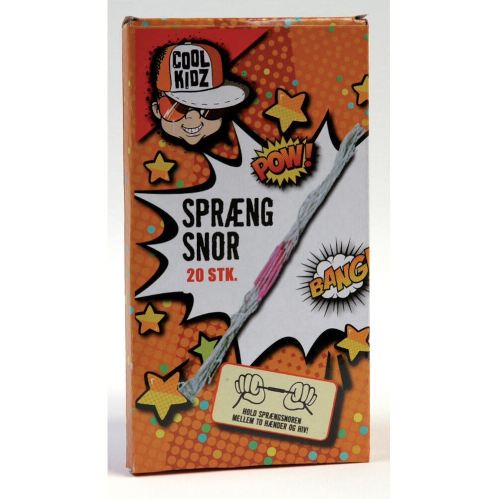 Knaldsnor, 20 stk. - Silvan