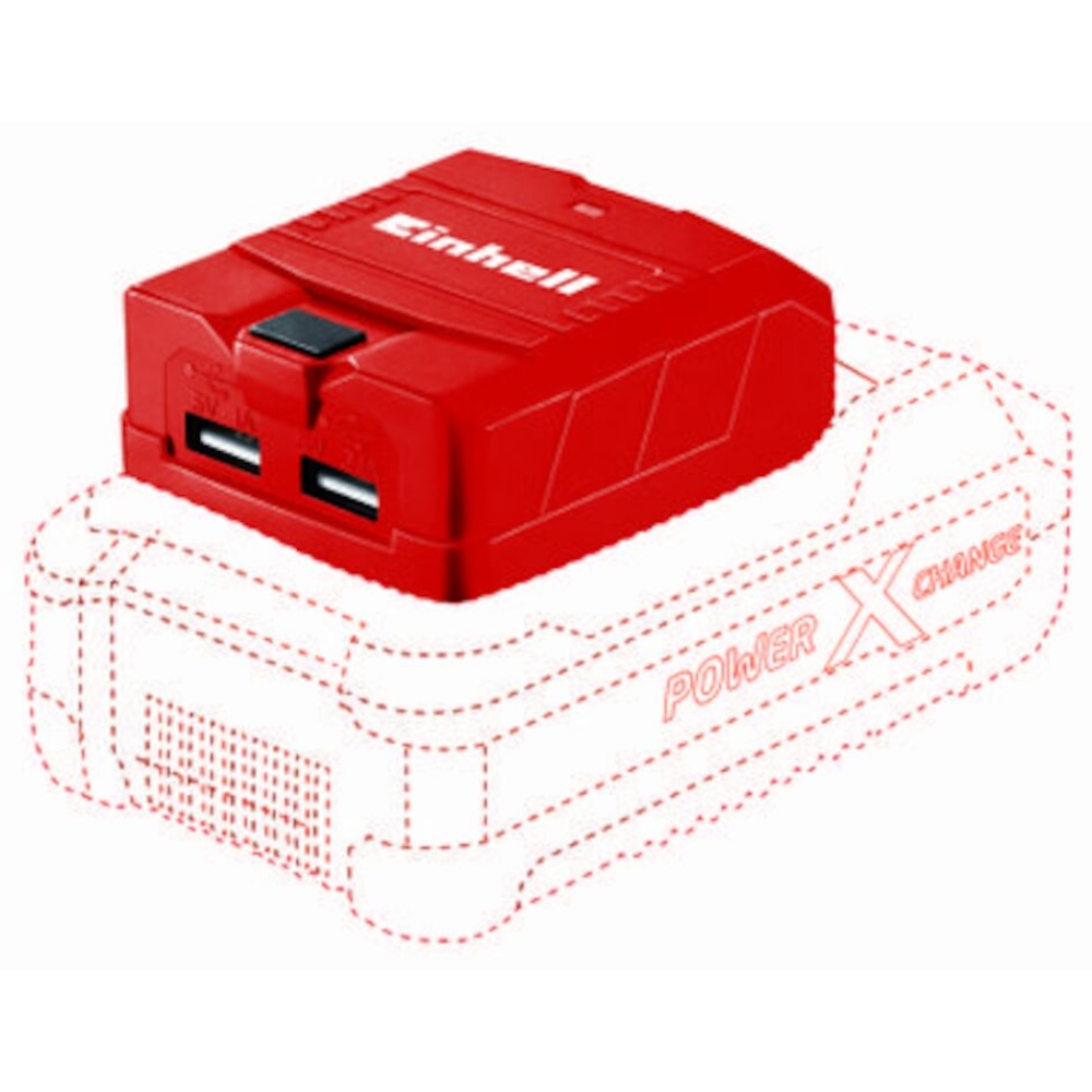 Einhell, USB-adapter, ekskl. batteri, TE-CP 18 Li-Solo, 18 V - Silvan