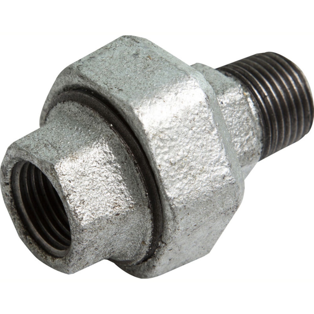 Union, galvaniseret, 1/2’' - Silvan
