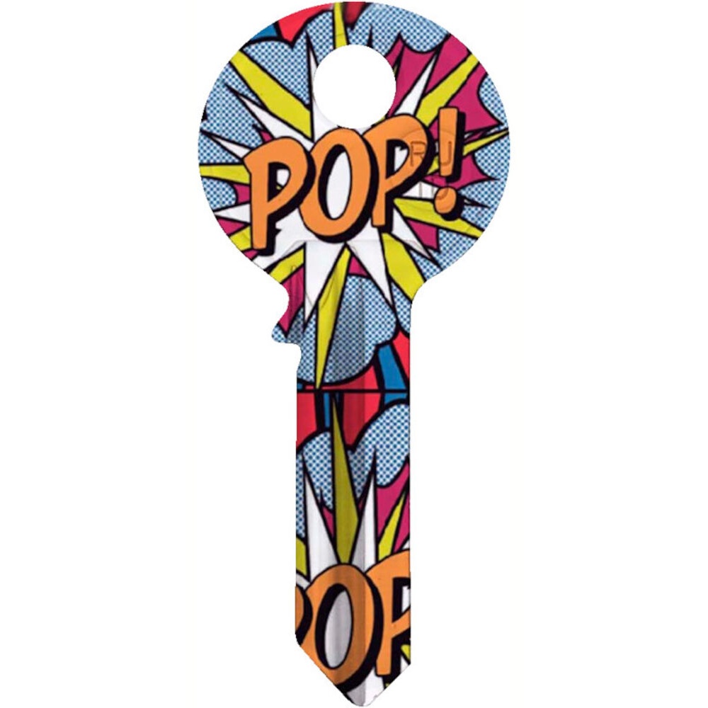 Jasa, Nøgle, 5-stift, messing, Cartoon - Silvan