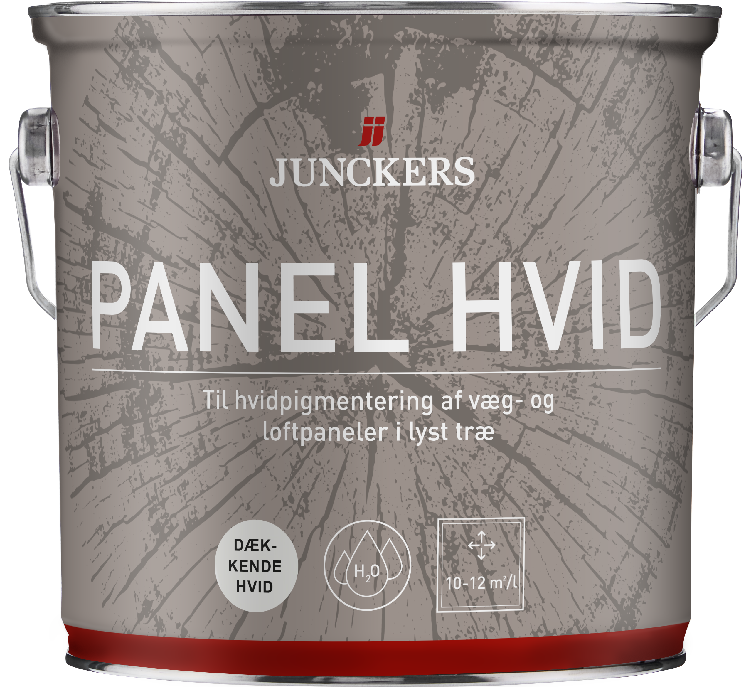 Junckers, Maling, Panel Hvid, dækkende hvid, 2,5 L - Silvan