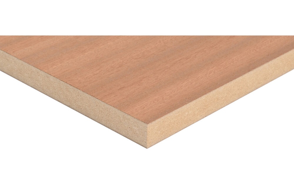 Keflico, MDF-plade, mahogni, 19x1240x2500 mm - Silvan