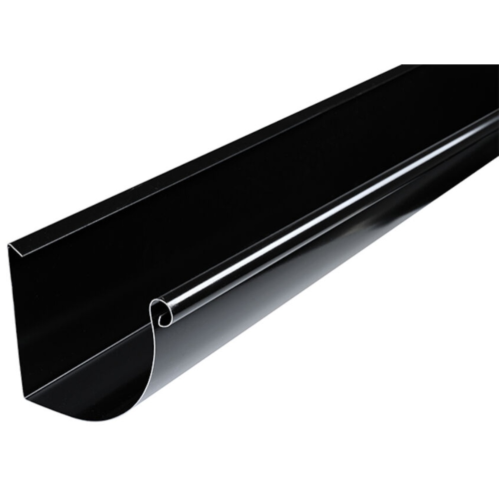 Plastmo Sort Arkitekt, Tagrende 14, 3 m - Silvan