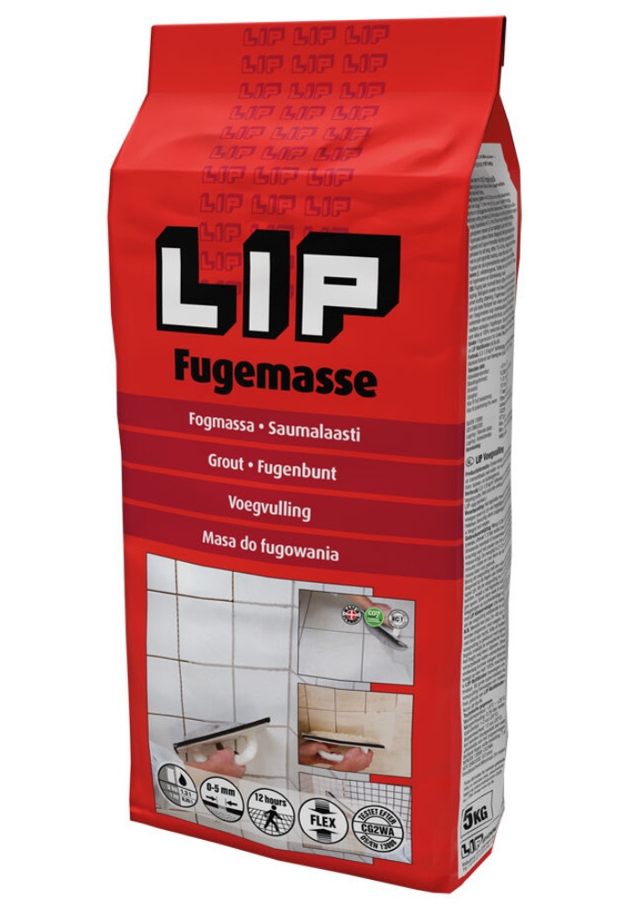 LIP, Fugemasse, bahamabeige, 5 kg - Silvan