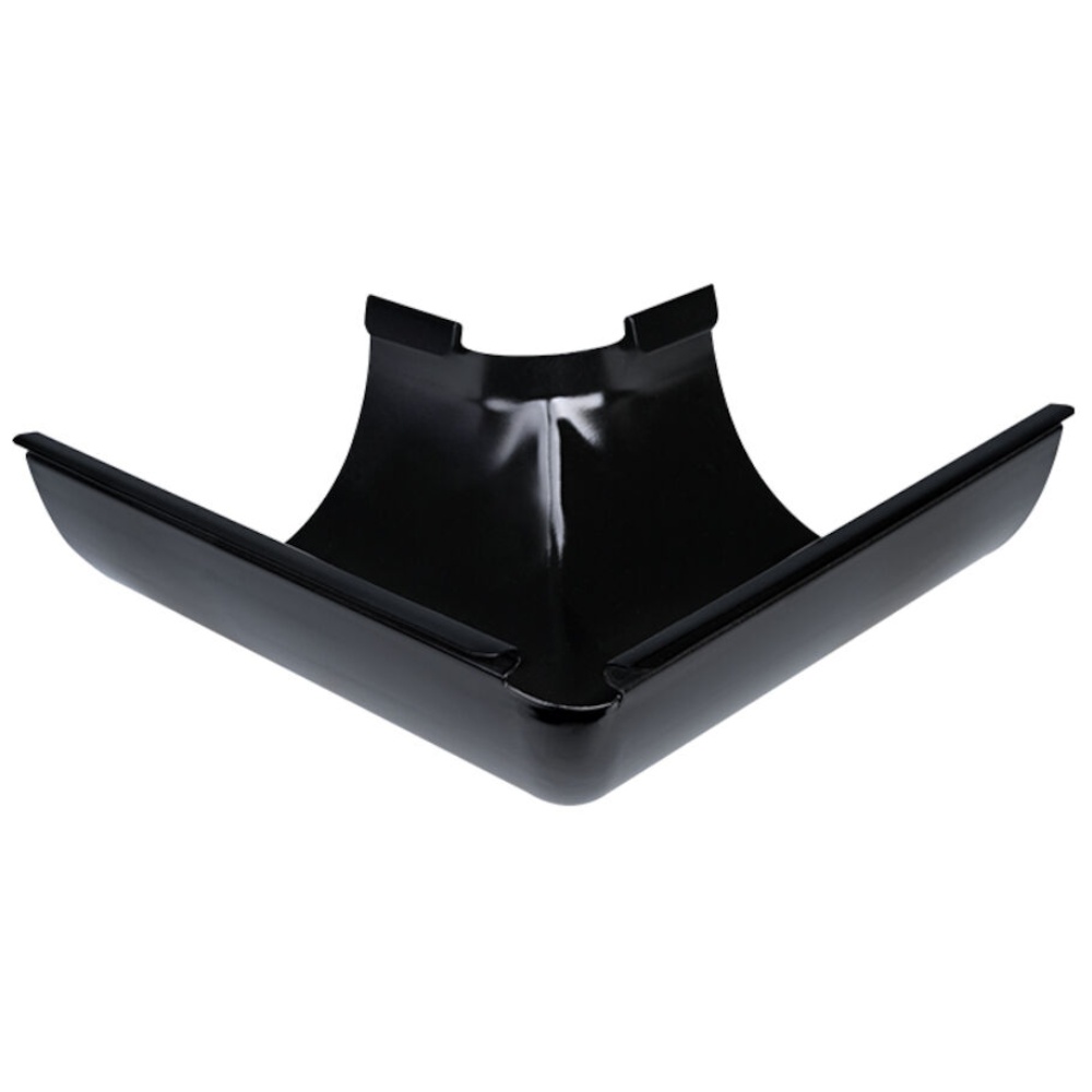 Plastmo Sort Stål, Gering t/udv. hjørner, 90°, 11 - Silvan