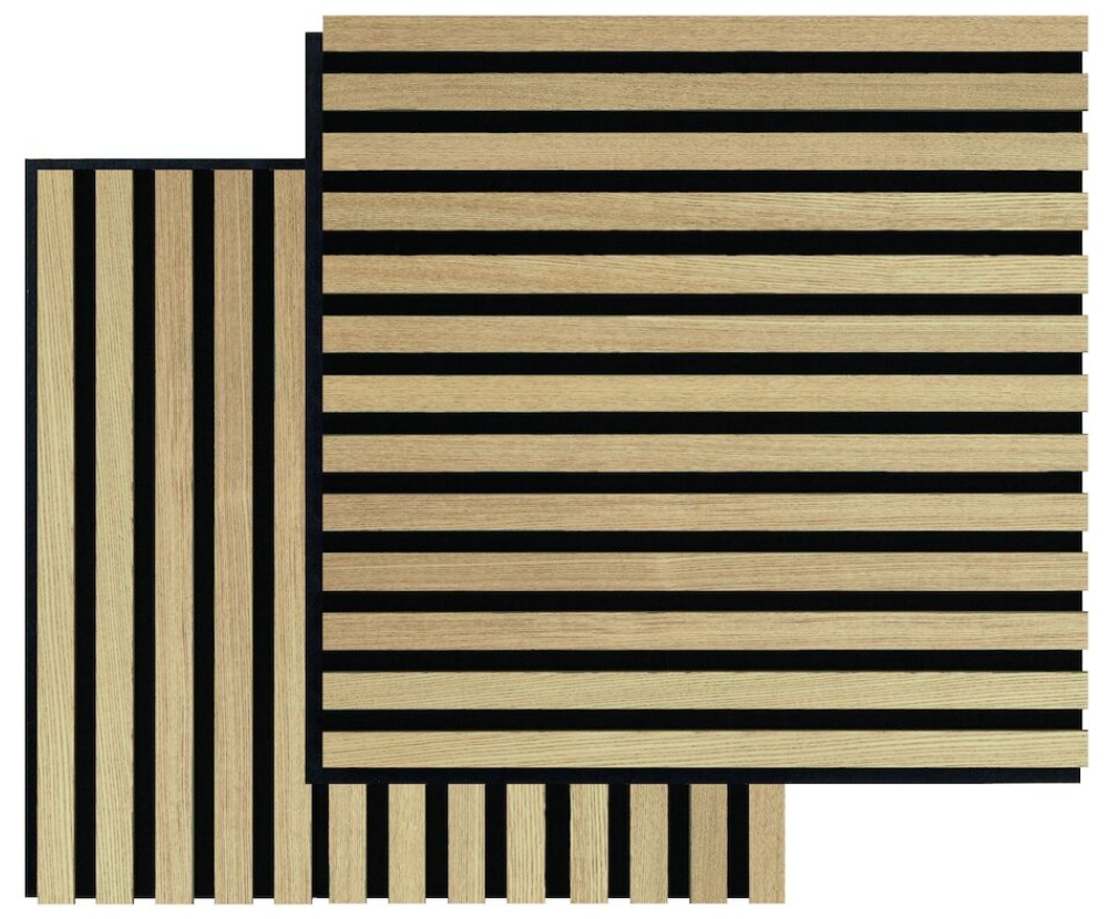 FibroTech, Akustikpanel, Square, ask, 22x520x520 mm - Silvan