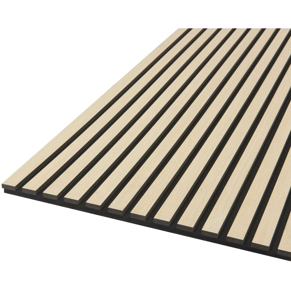 FibroTech, Akustikpanel, Quanti, ask, 18x520x2440 mm - Silvan