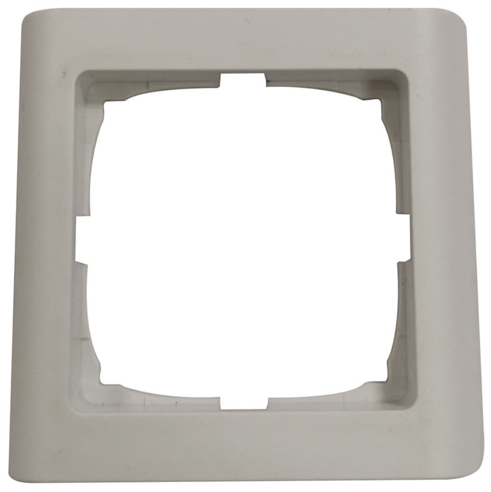 E-Line Plus 64, Ramme, 1 modul, hvid - Silvan