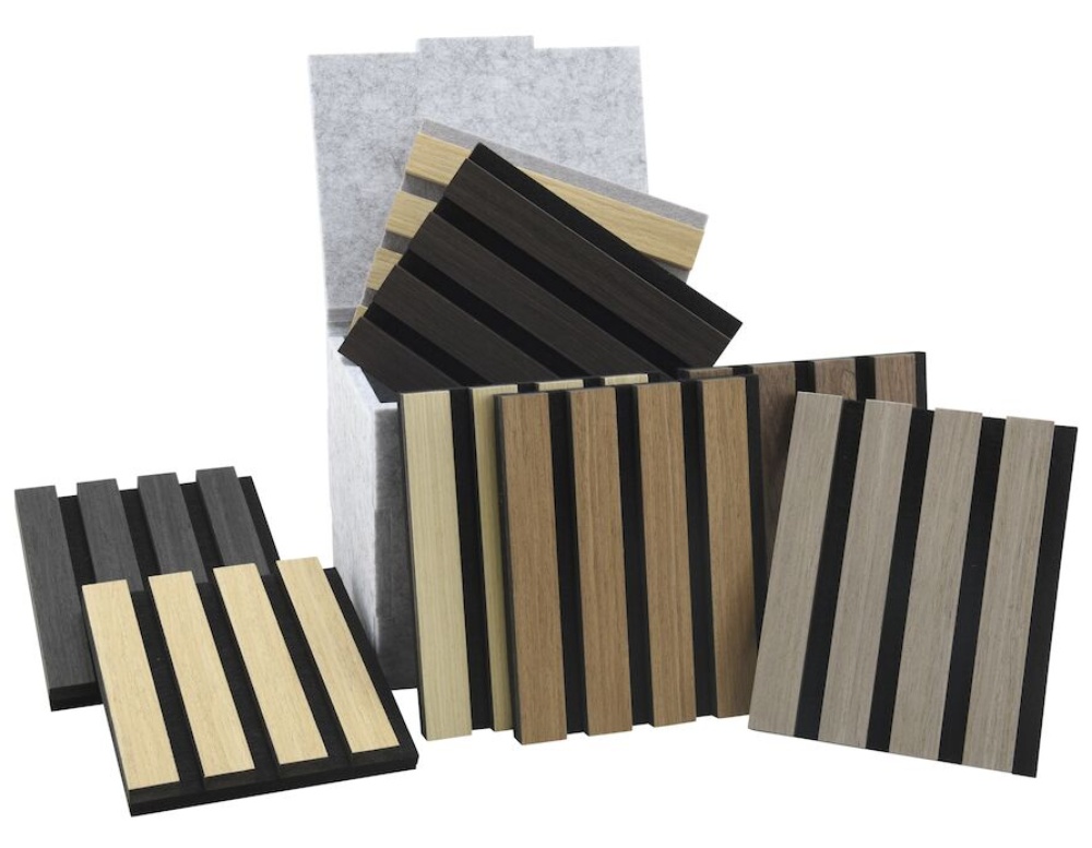 FibroTech, Prøvekasse med akustikpaneler, Quanti, 7 farver - Silvan