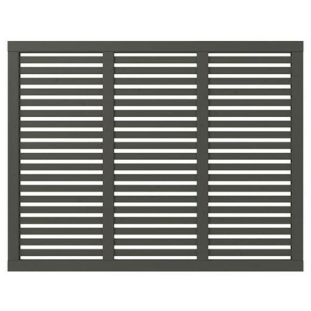 Plus Harmoni, Havehegn, 180x140 cm, grå - Silvan