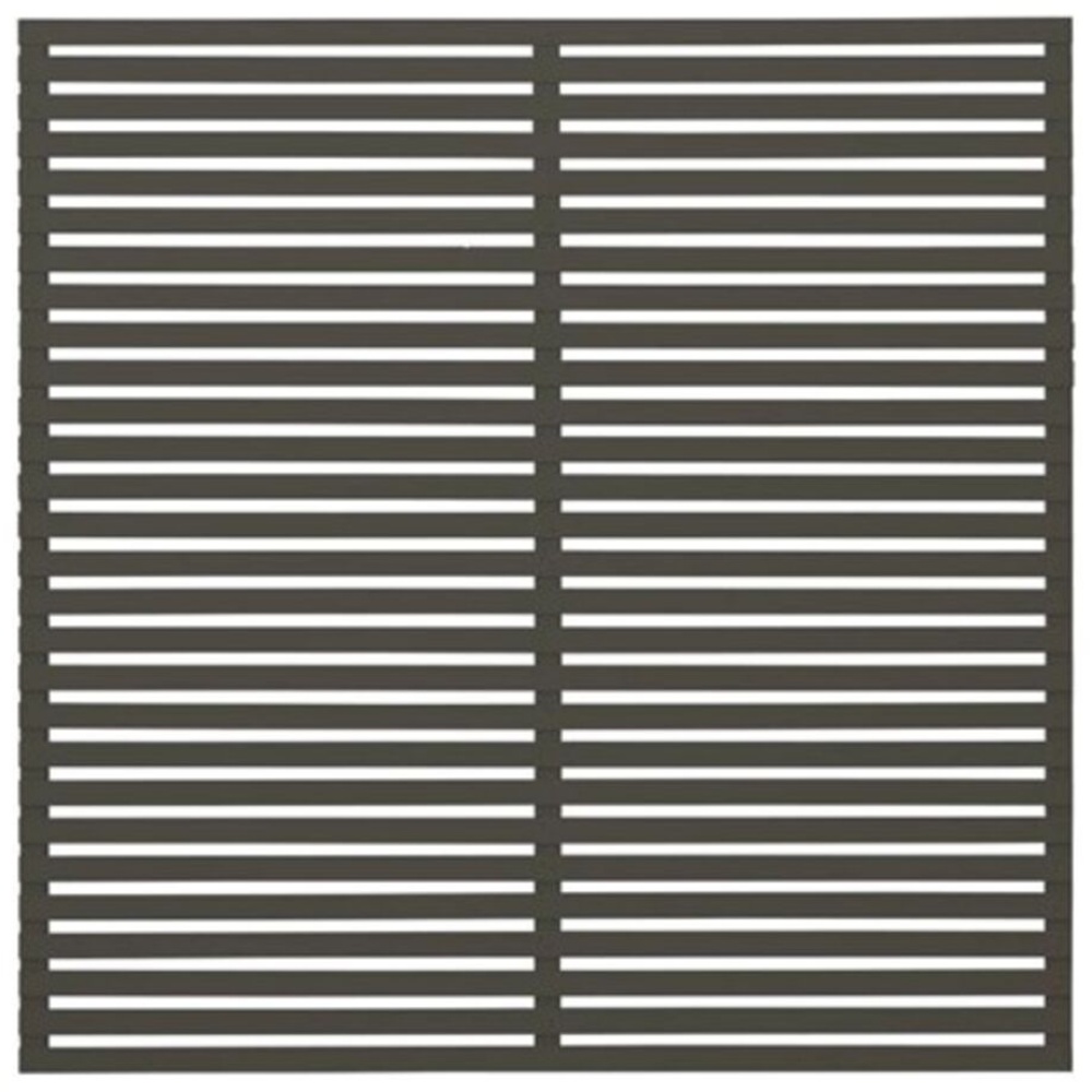 Plus Tokyo, Havehegn, 180x180 cm, grå - Silvan