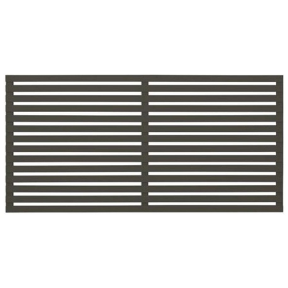 Plus Tokyo, Havehegn, 180x90 cm, grå - Silvan