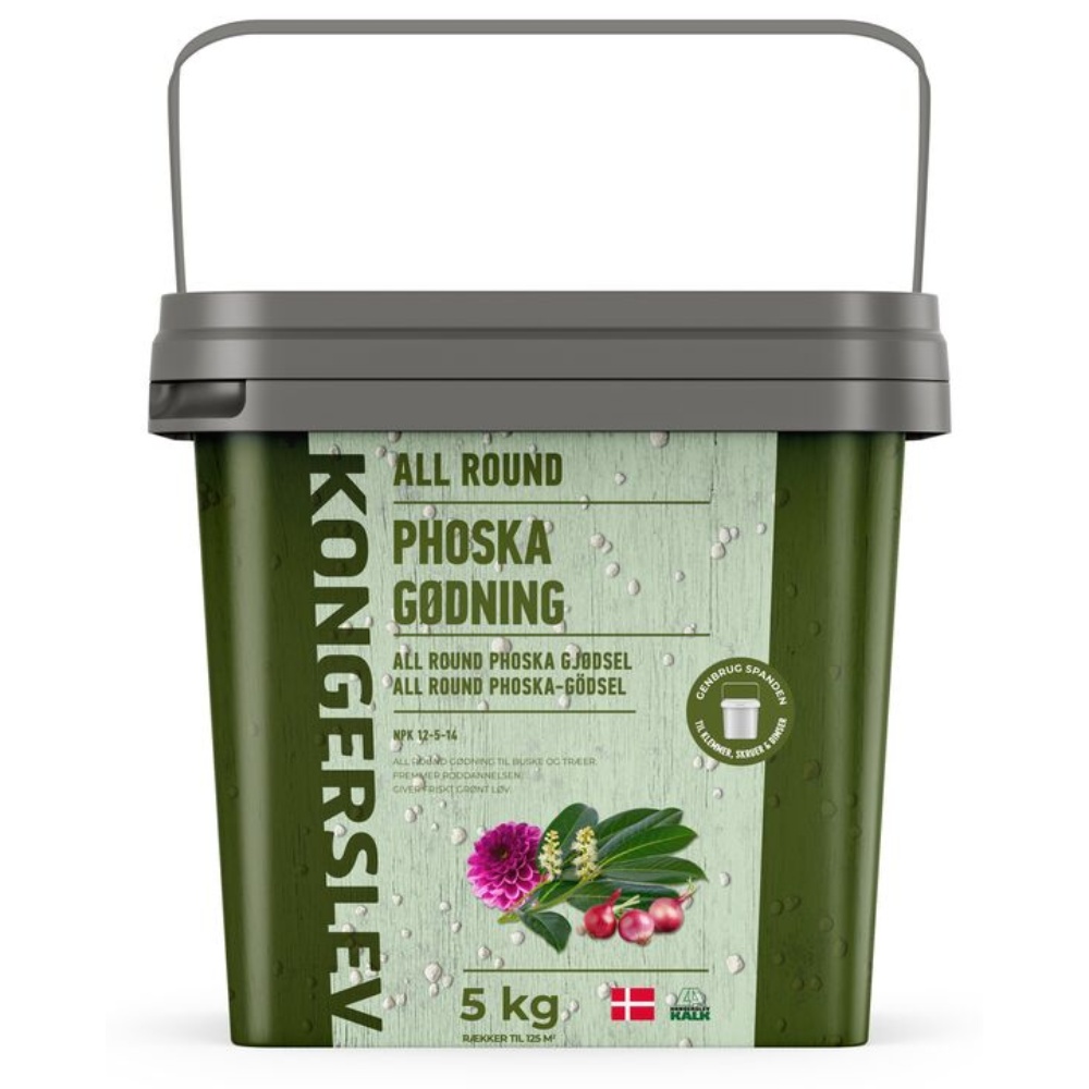 Kongerslev, Phoska gødning, 5 kg - Silvan