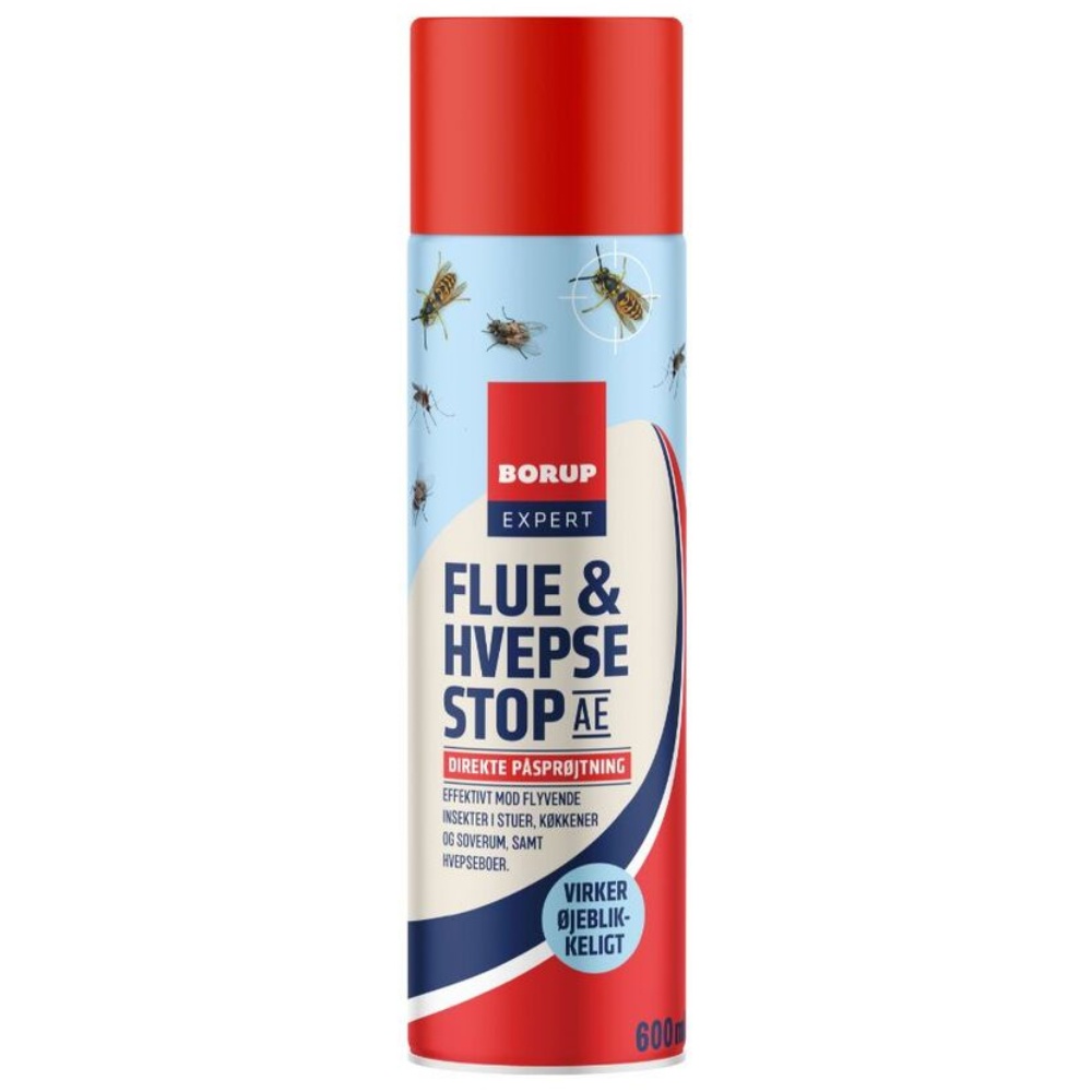 Borup Expert, Flue & Hvepse stop, 600 ml - Køb Skadedyr & ukrudtsmiddel ...