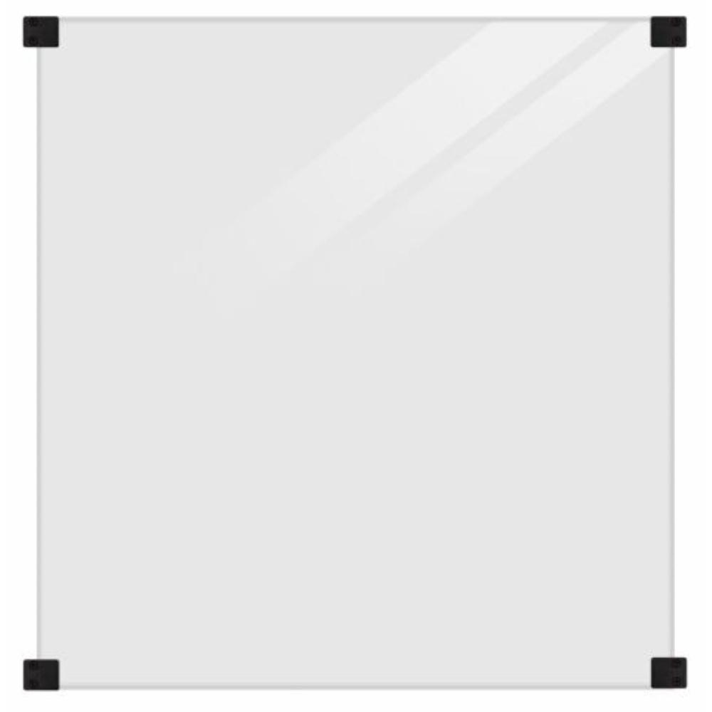 Plus, Glaselement, 8,76 mm, 86x91 cm, røgfarvet - Køb Glashegn ...