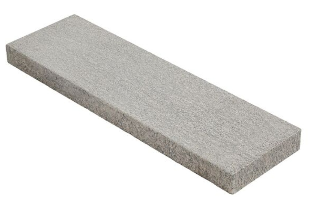 Safestone, Bordursten, 100x30 cm, rødgrå - Silvan