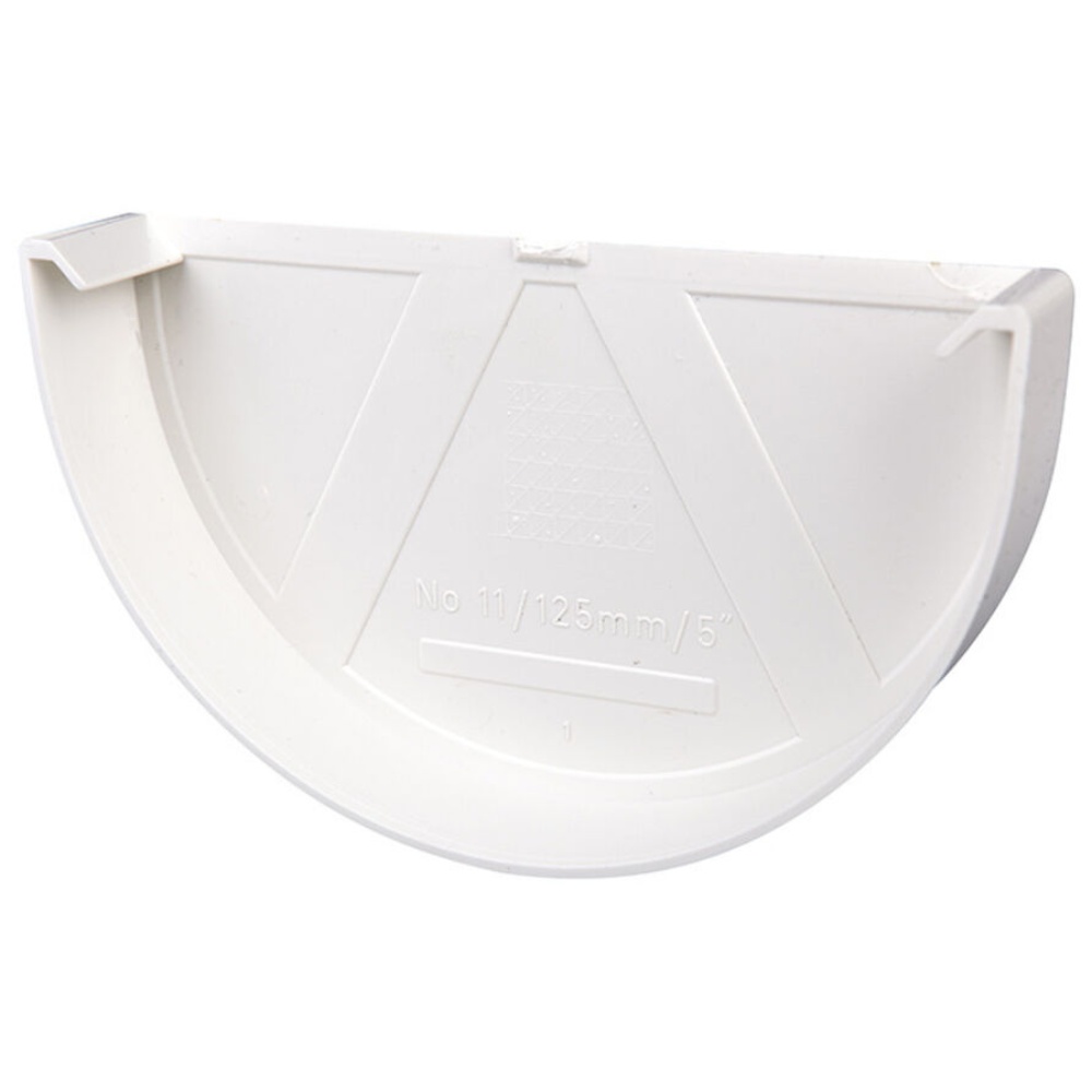 Plastmo Plast, Endebund, 12, hvid - Silvan