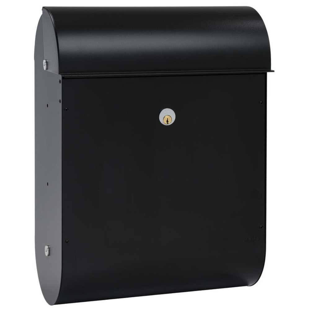 Mefa Quartz 825, Postkasse, sort - Silvan