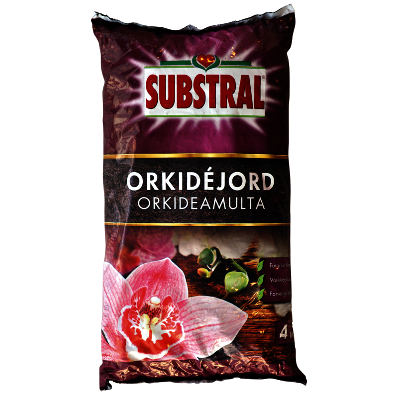 Substral, Orkidéjord, 4 L - Køb Jord online