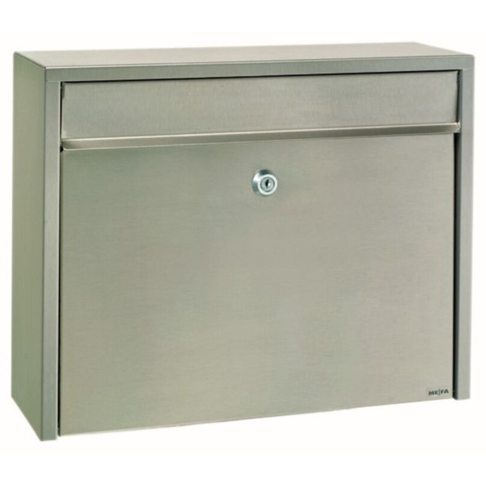 Mefa Minuet 99, Postkasse, rustfri - Silvan