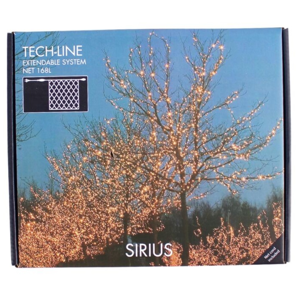 Sirius Tech-Line, Lyskædenet, startsæt, 1,7x1,4 m, 168 LED - Køb ...