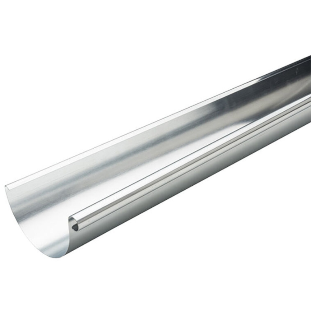 Plastmo Retro Zink, Tagrende, 3 m - Silvan