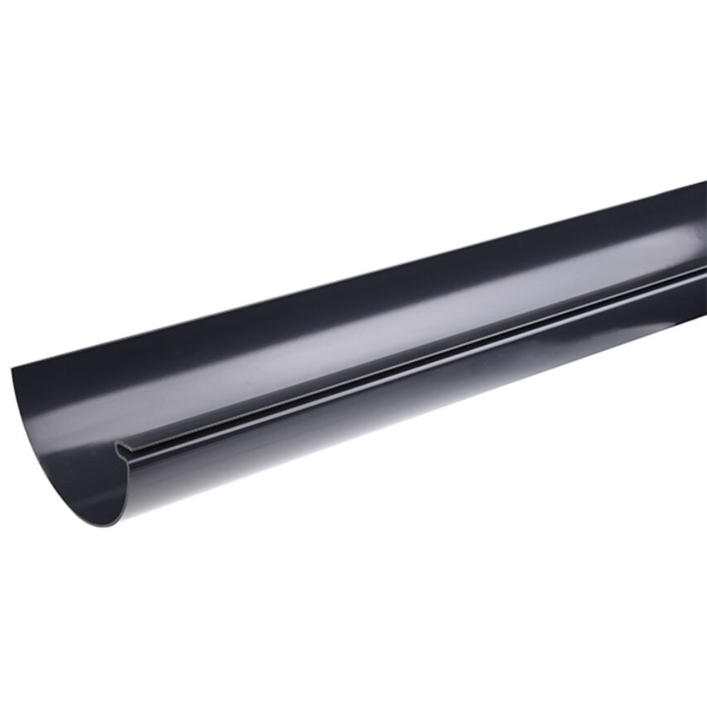 Plastmo Plast, Tagrende 12, 3 m, sort - Silvan