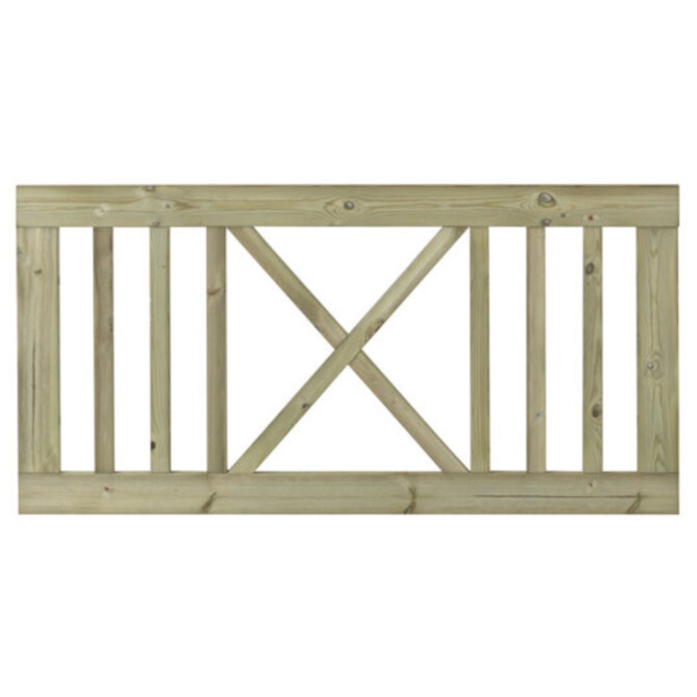 Plus Rom, Havehegn, 150x75 cm, natur - Silvan