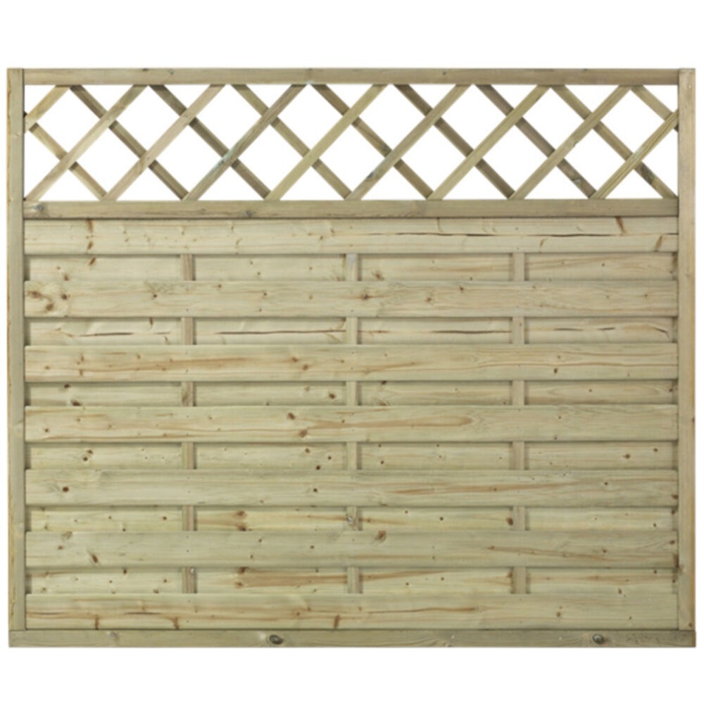 Plus Bergen, Havehegn m/espalier, 180x150 cm, natur - Silvan