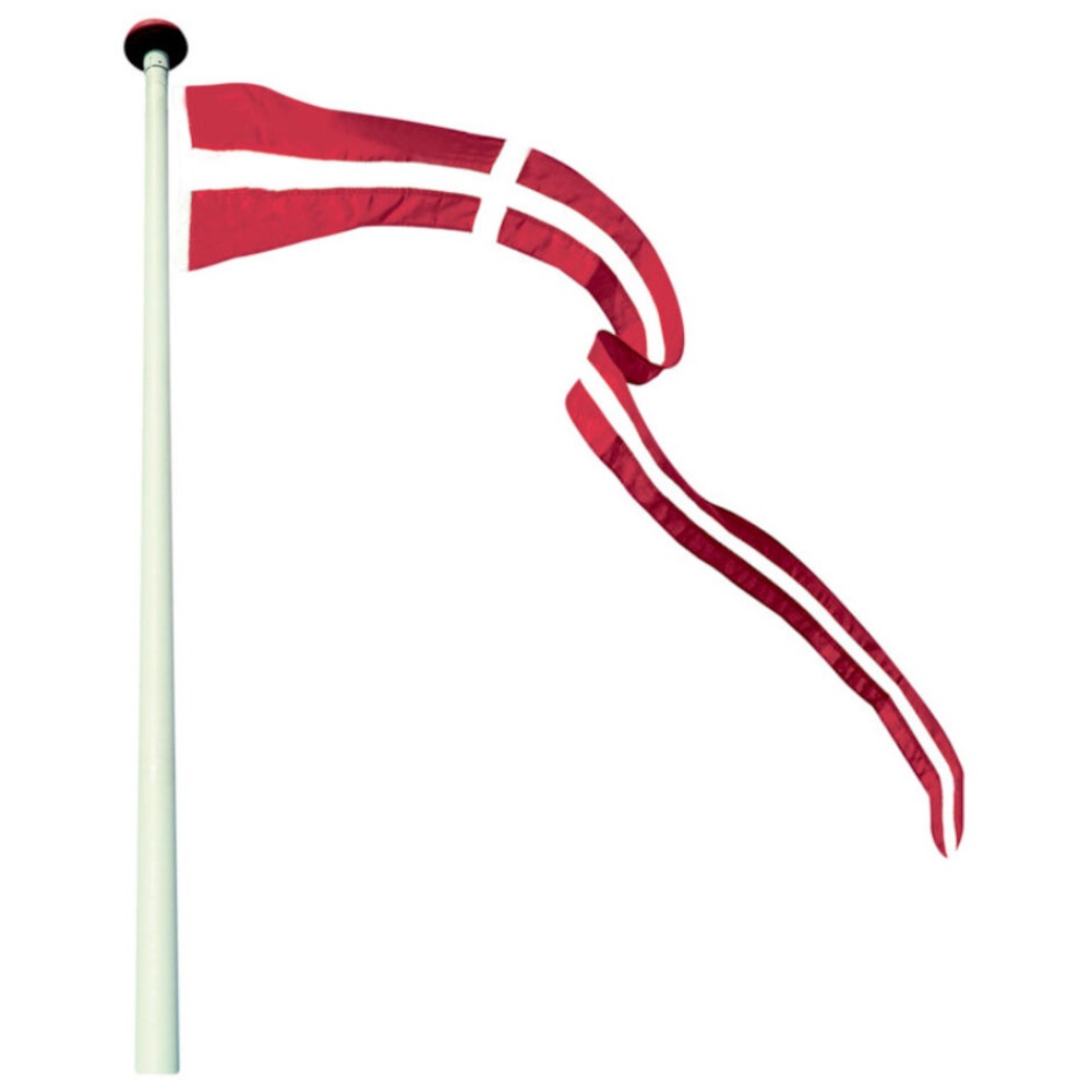 Dannebrogsvimpel til 12 m flagstang - Silvan