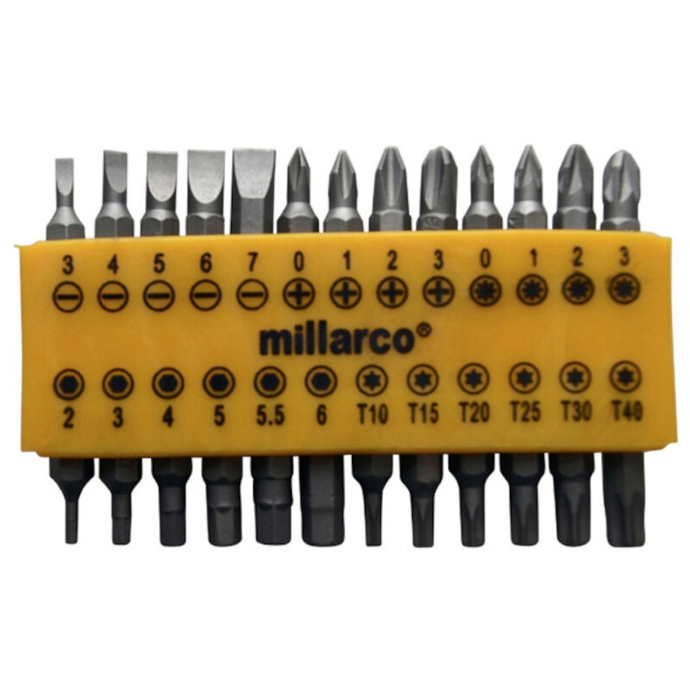 Millarco, Bitssæt, 25 dele - Silvan