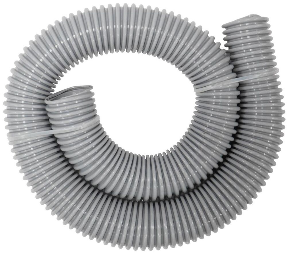 Flexslange t. regnvandstønde, 40 cm, mørkegrå - Silvan