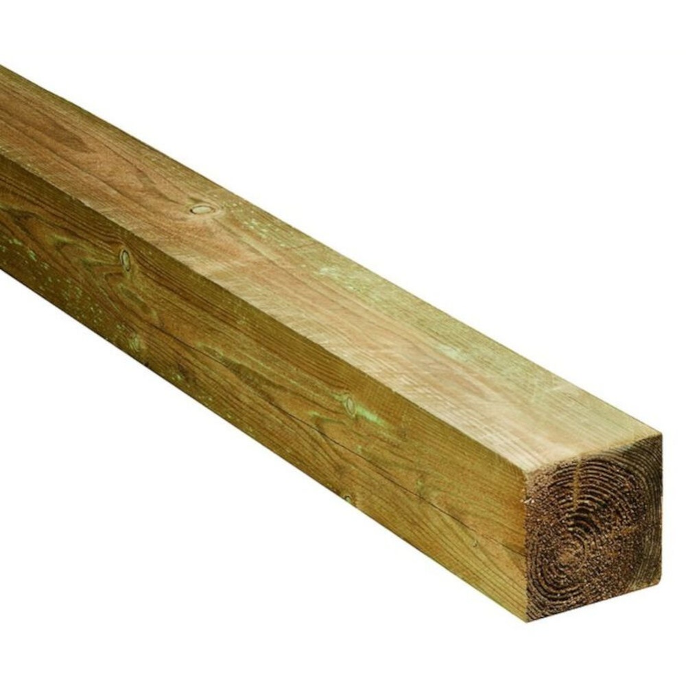 Frøslev, Stolpe, 97x97 mm, natur - Silvan