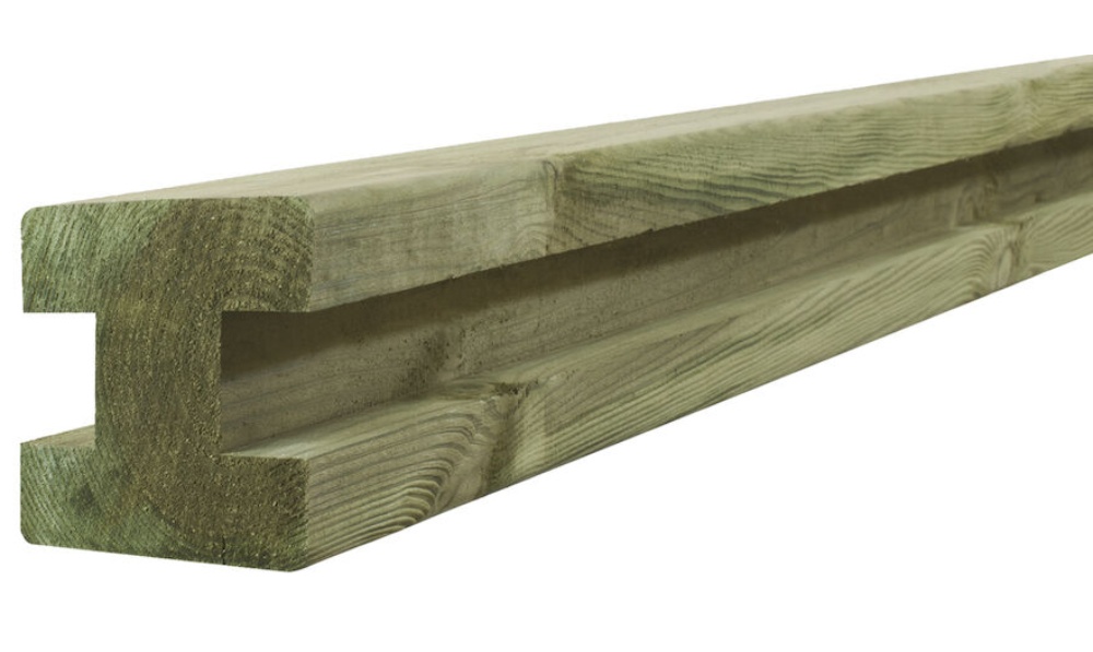 Frøslev, H-stolpe, 90x90 mm, trykimprægneret, høvlet - Silvan