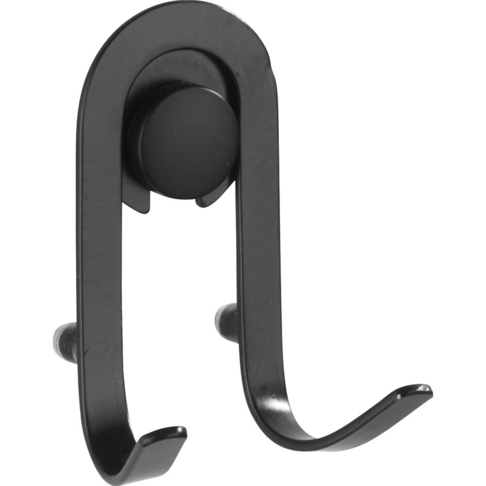 Wenko Classic Plus, Kroge til kurve, 2 stk., sort - Silvan