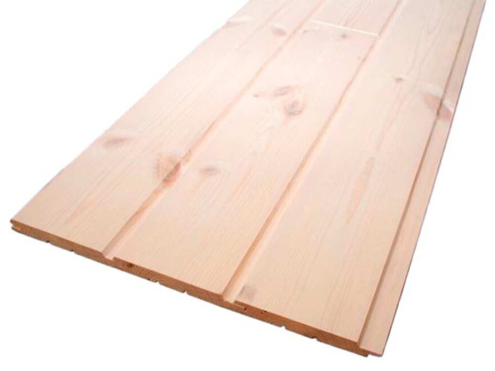 Frøslev, Profilbrædder, hvid, ludvokset, 15x120x3600 mm - Silvan